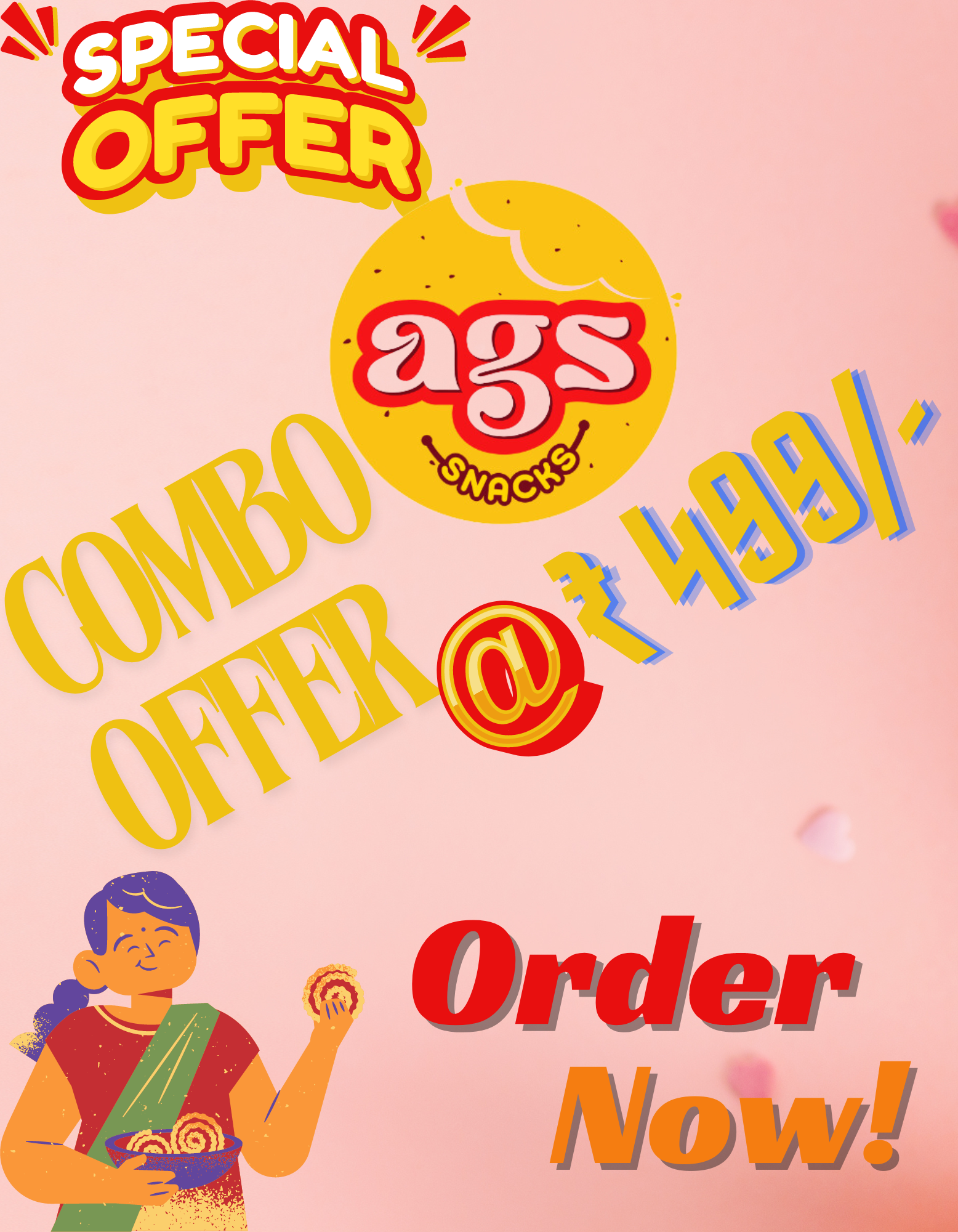Best 7 Combo Snacks ₹499 - AGS Snacks